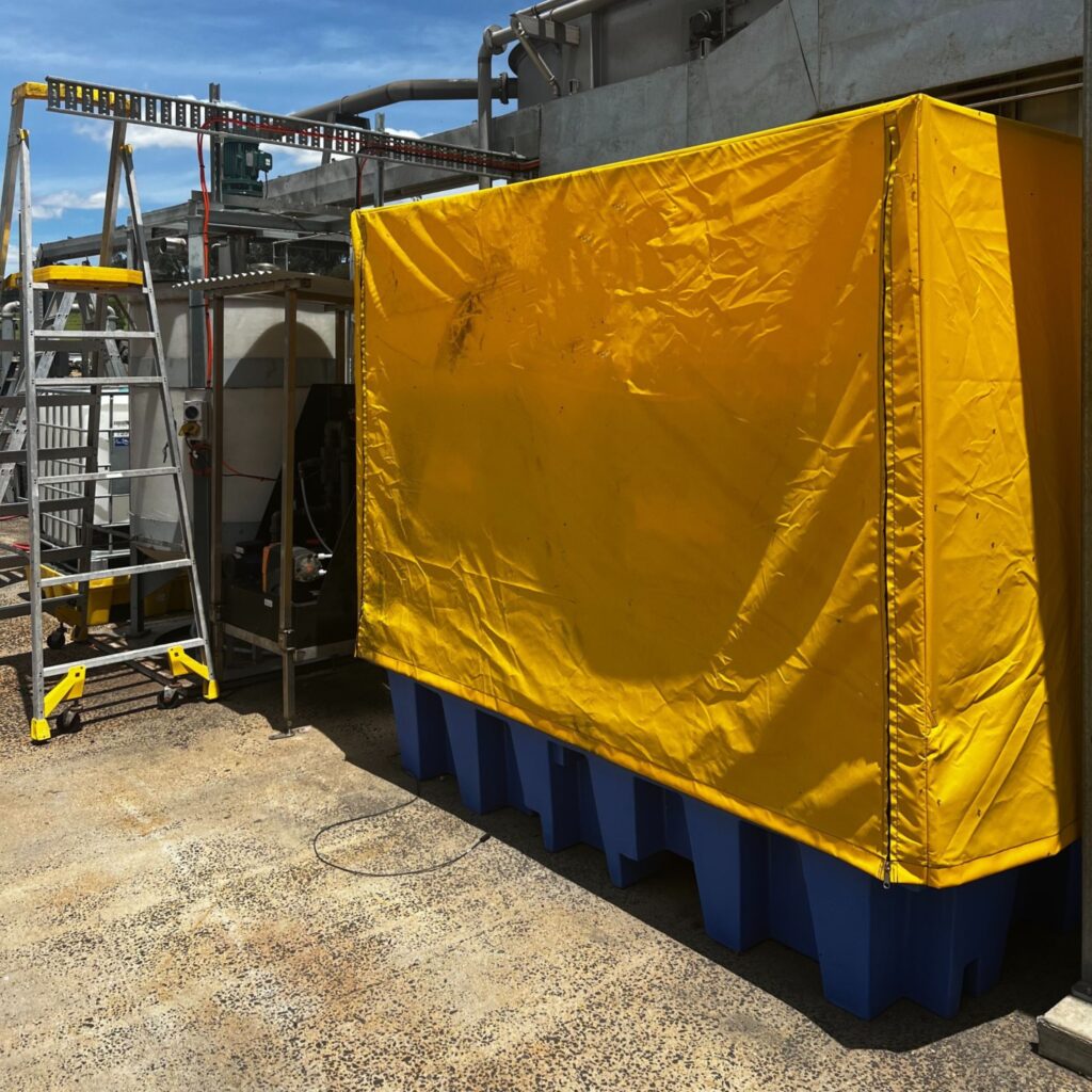 ECO-DOUBLE IBC PVC COVER - Eco Pallets