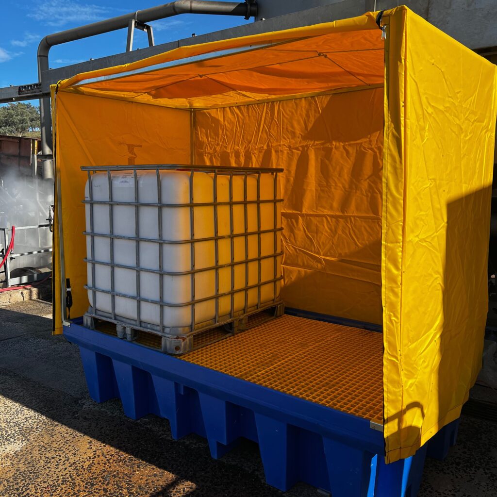 ECO-DOUBLE IBC PVC COVER - Eco Pallets